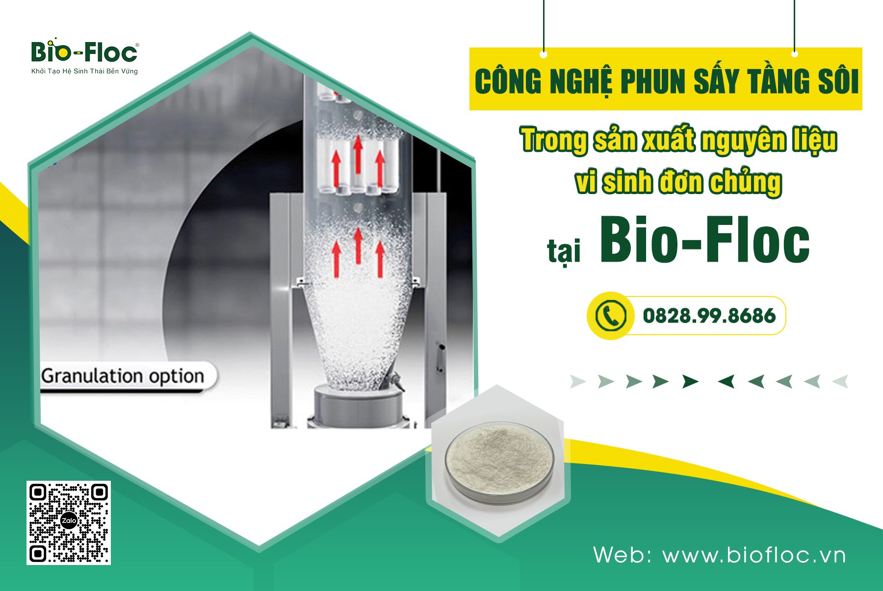 Hai công nghệ làm khô vi sinh vật của Bio-Floc | Bio-Floc